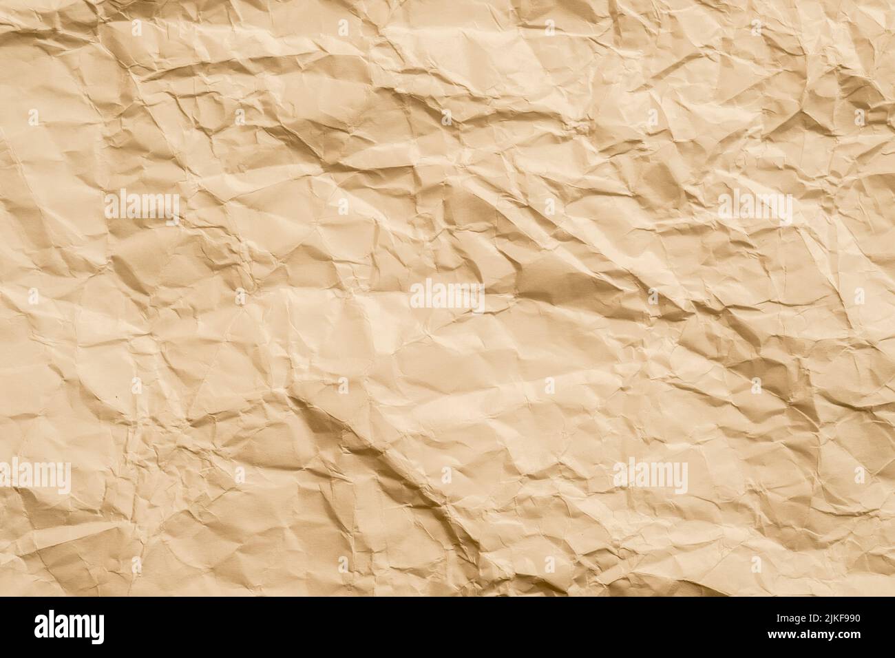 beige wrinkled paper creased pattern background Stock Photo - Alamy