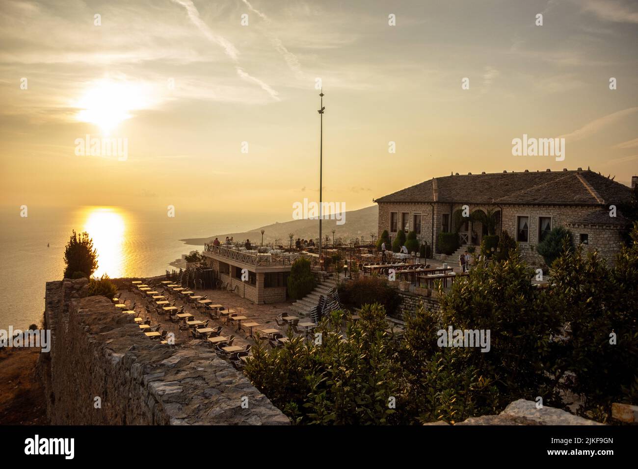 Sarande sunset hi-res stock photography and images - Alamy