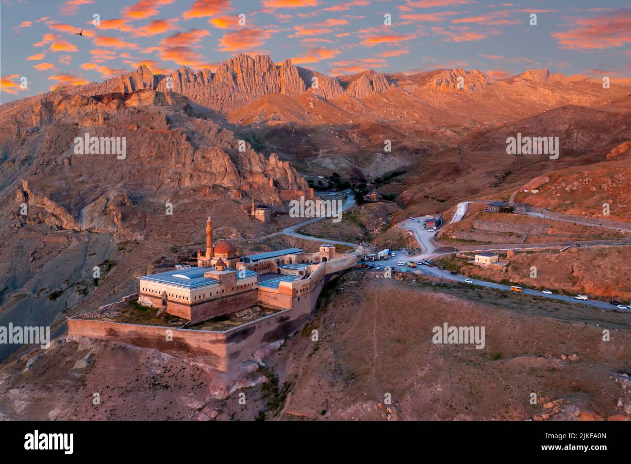 The Palace of Ishak Pasha in Dogubayazit, Turkey Stock Photo - Alamy