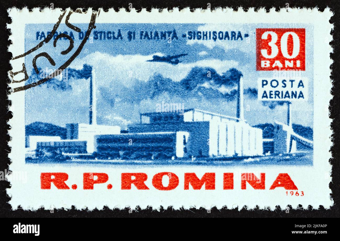ROMANIA - CIRCA 1963: A stamp printed in Romania from the "Socialist ...