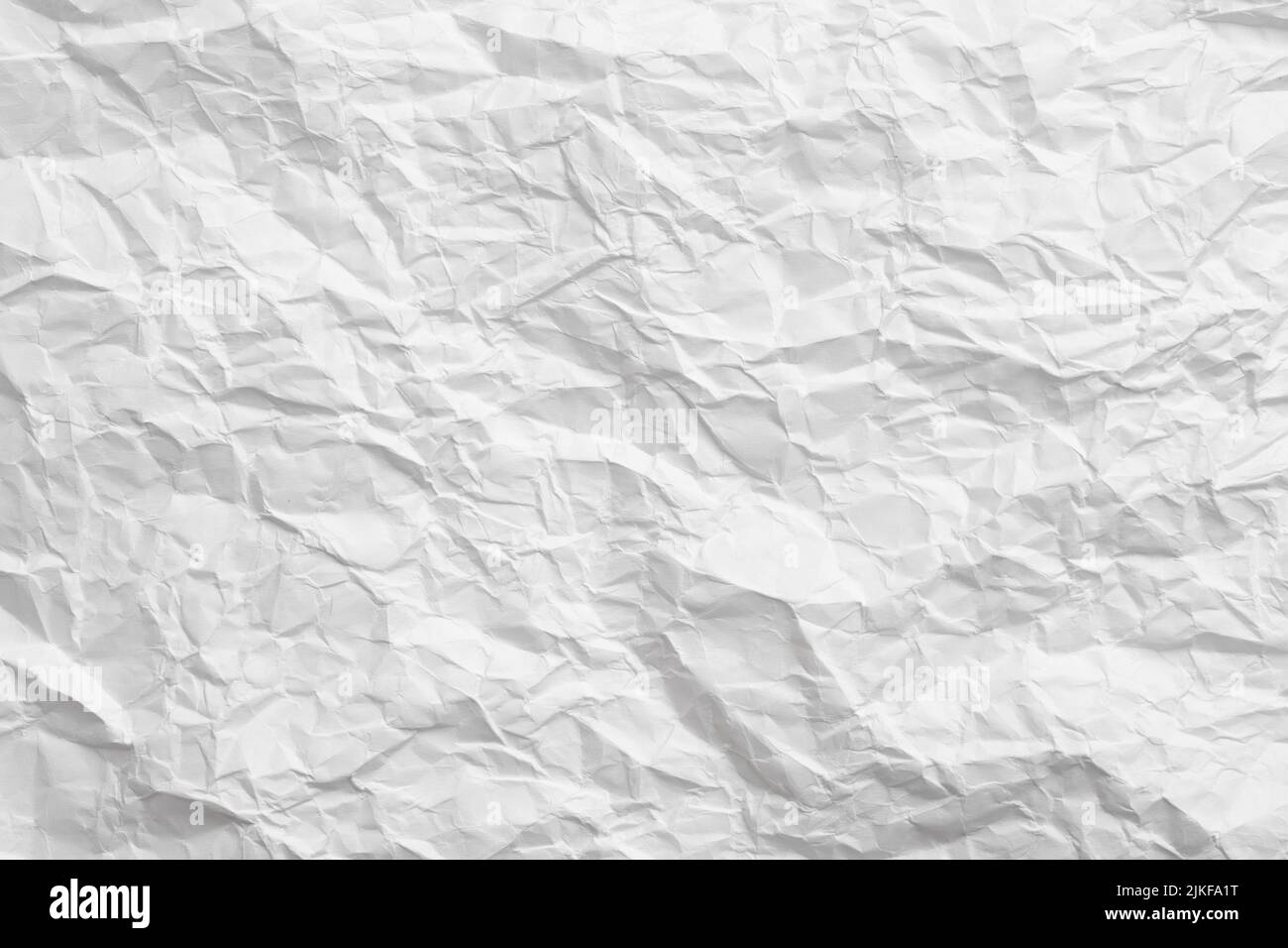 white crumpled paper gray shades decorative layer Stock Photo - Alamy