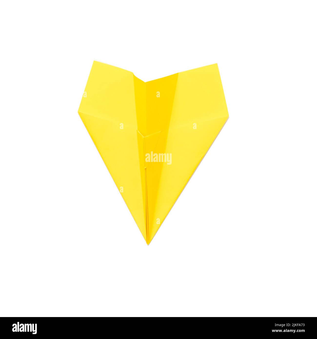 professional failure yellow paper airplane Stock Photo - Alamy