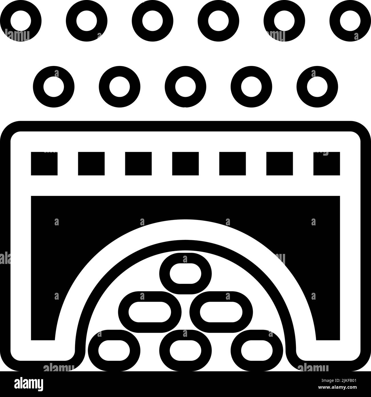 bridge icon black vector illustration Stock Vector Image & Art - Alamy