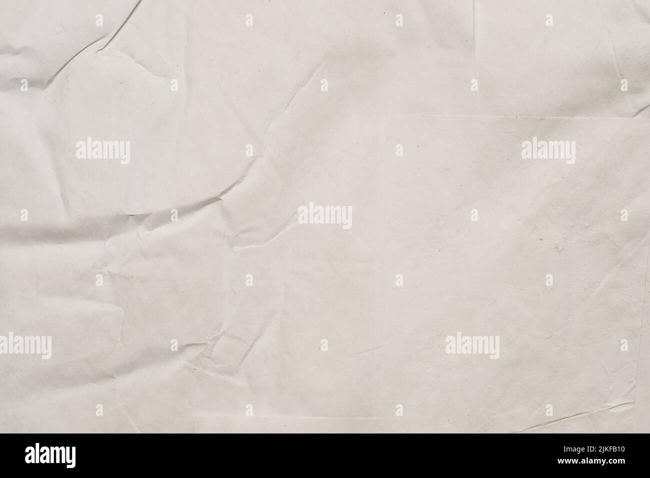 ivory color aged wet paper crumpled background Stock Photo - Alamy