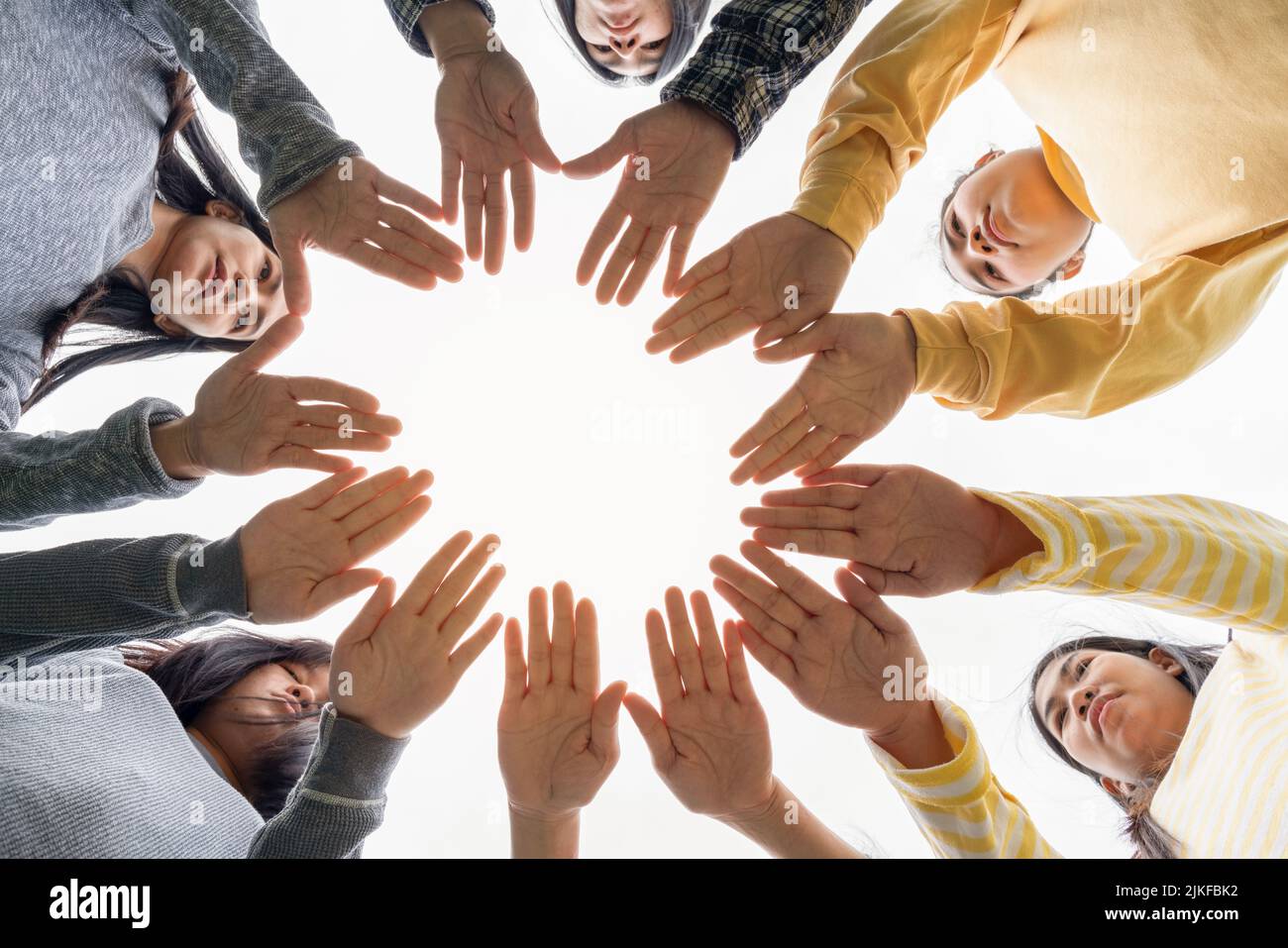 Team Hands Empathy Trust Partner partnership grow connect business ...