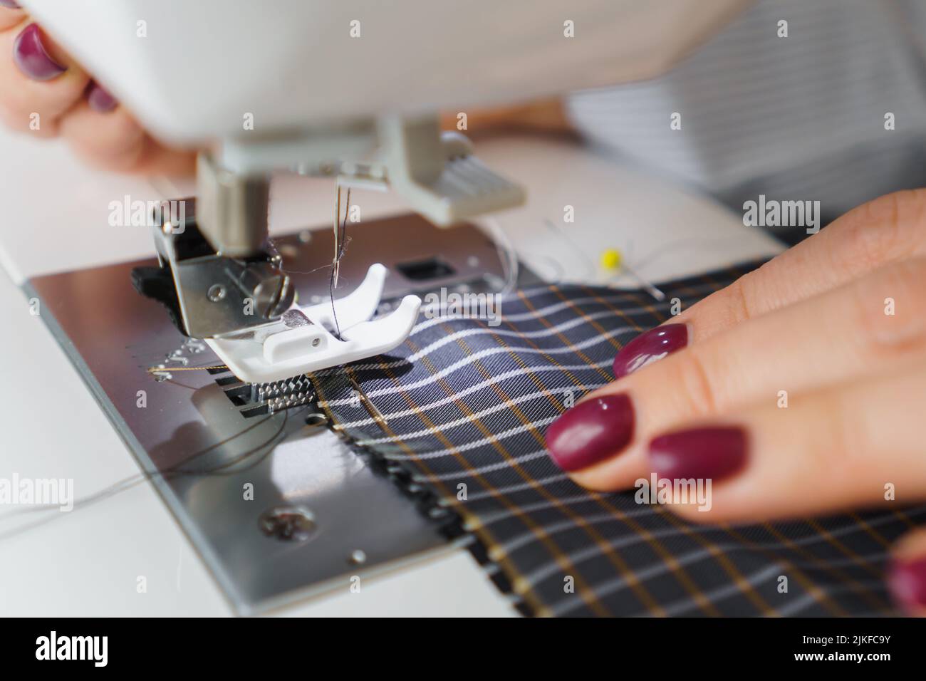 Industrial atelier sewing machine hi-res stock photography and images ...