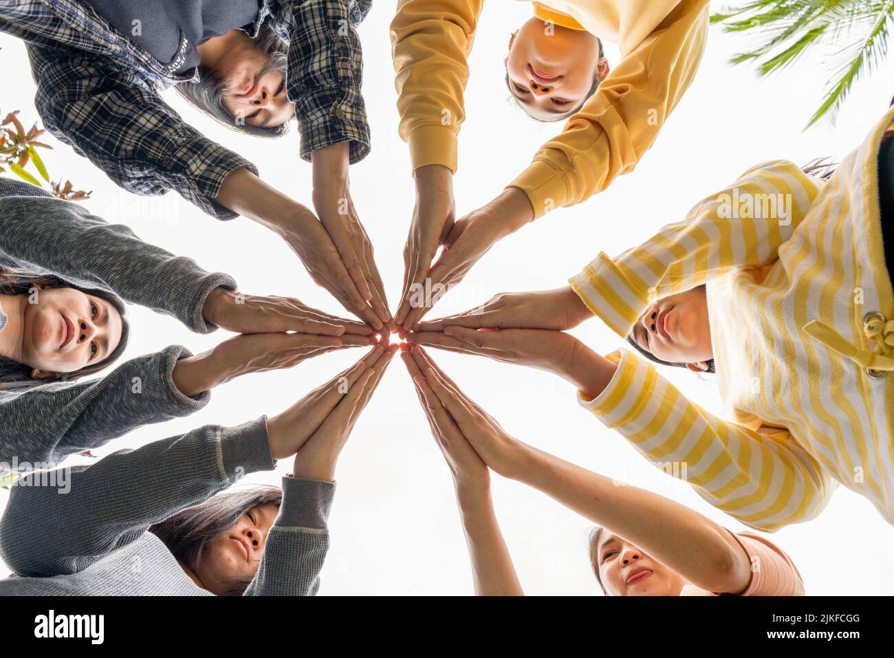 Team Hands Empathy Trust Partner partnership grow connect business ...