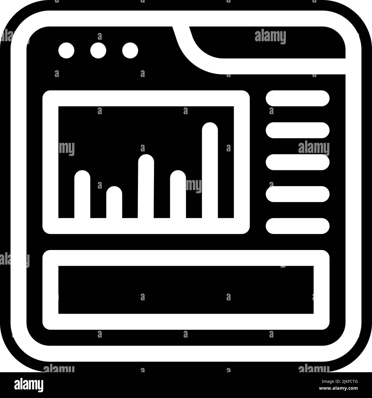 growth icon black vector illustration Stock Vector Image & Art - Alamy