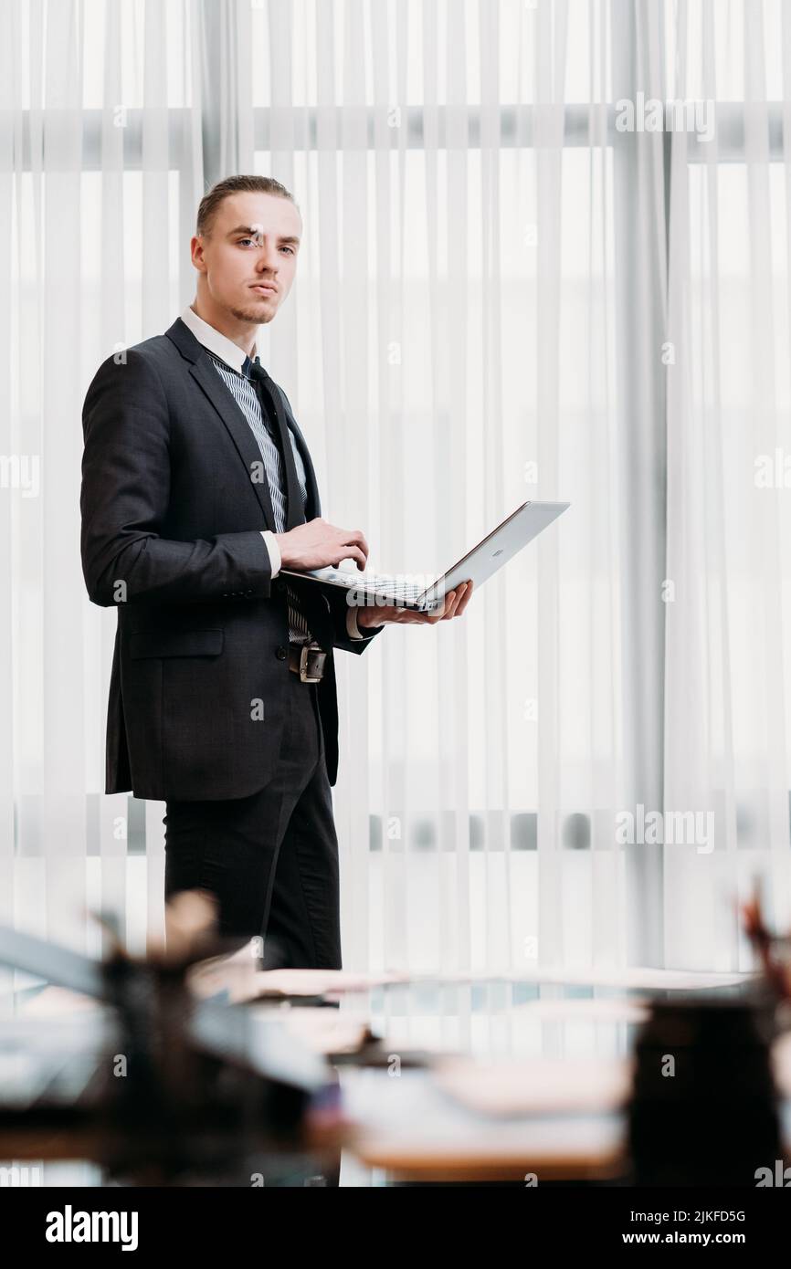manager company ceo profession job succesful man Stock Photo - Alamy