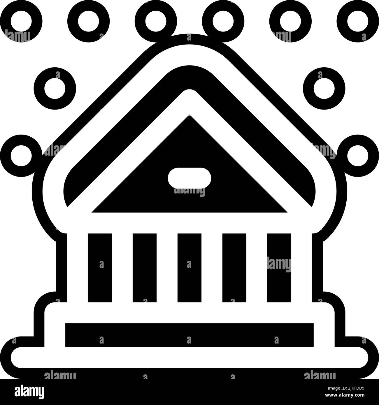 college icon black vector illustration Stock Vector Image & Art - Alamy