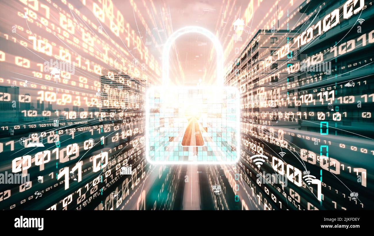 Cyber Security And Online Data Protection With Tacit Secured Encryption Software Concept Of