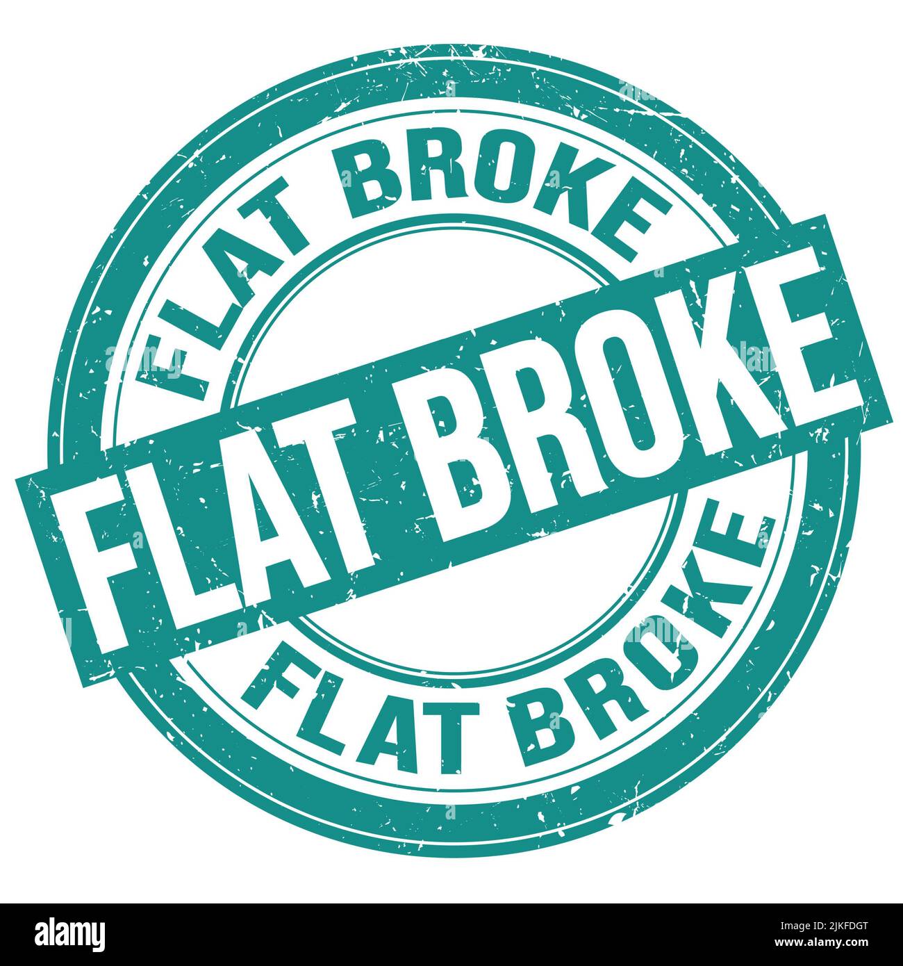 Flat broke stamp hi-res stock photography and images - Alamy