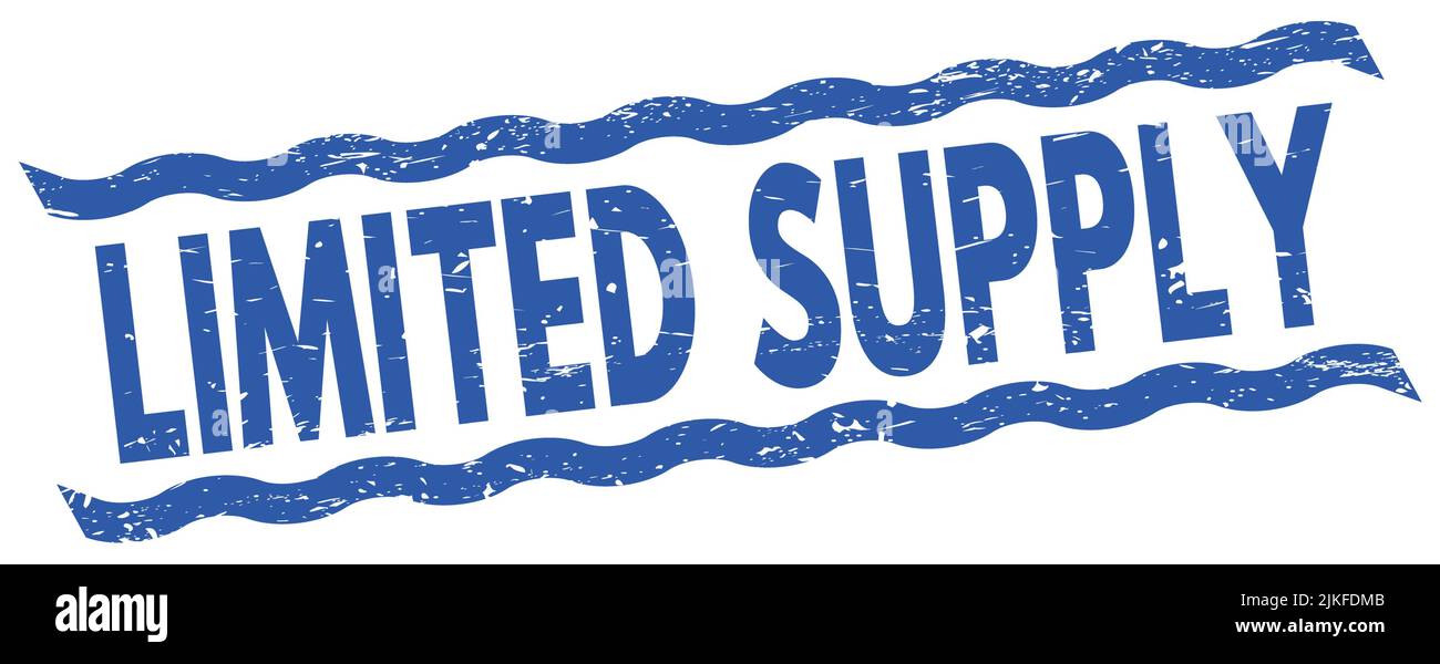Limited supply word hi-res stock photography and images - Alamy
