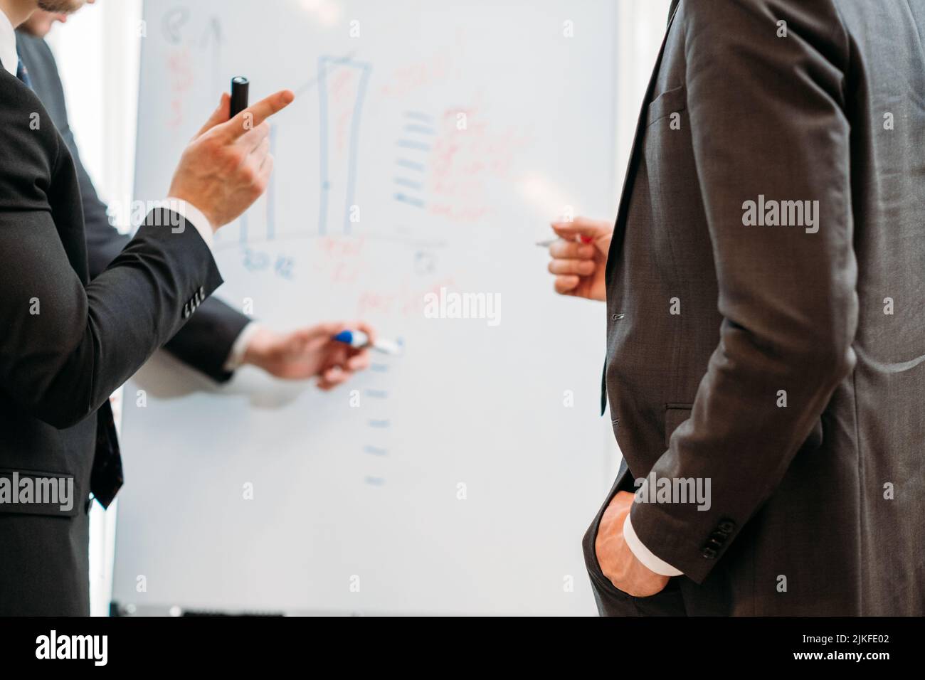 office meeting discuss argument business diagram Stock Photo - Alamy