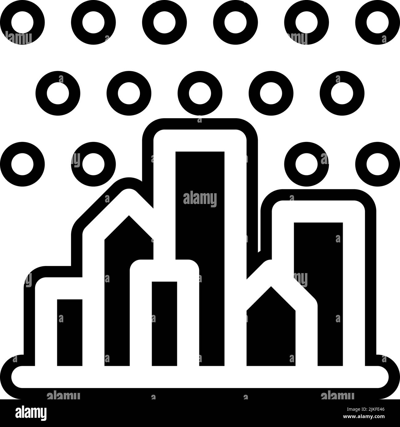 town icon black vector illustration Stock Vector Image & Art - Alamy