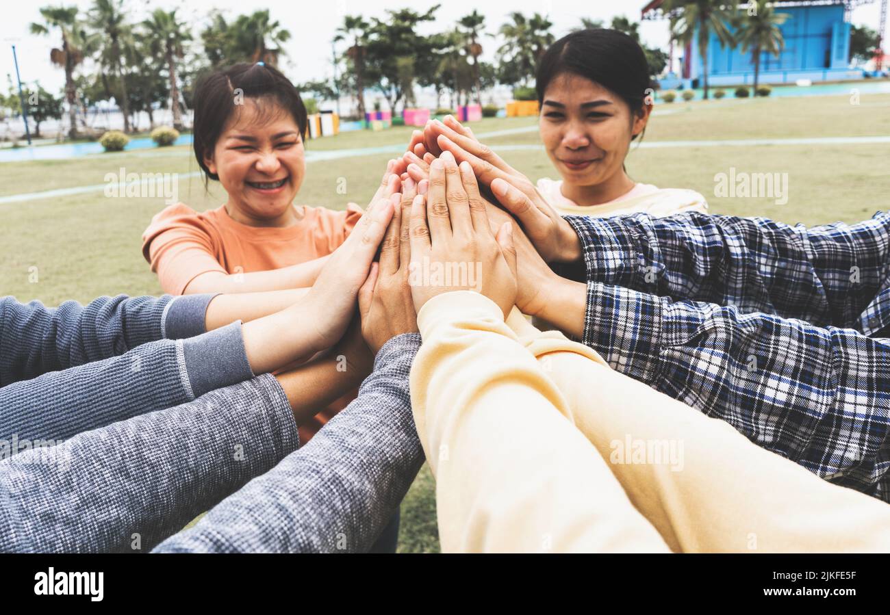 Team Hands Empathy Trust Partner partnership grow connect business ...