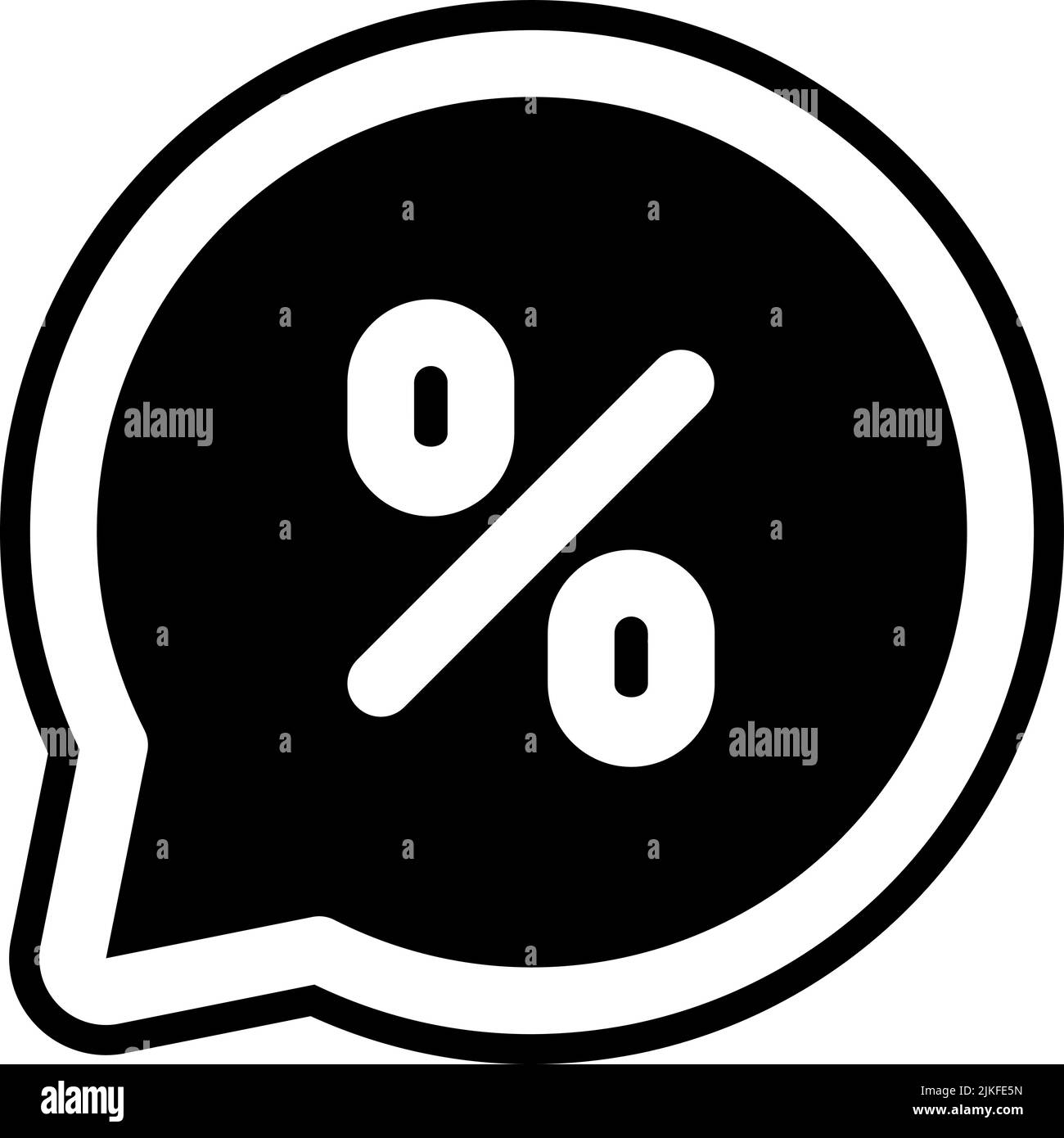 chat icon black vector illustration Stock Vector Image & Art - Alamy