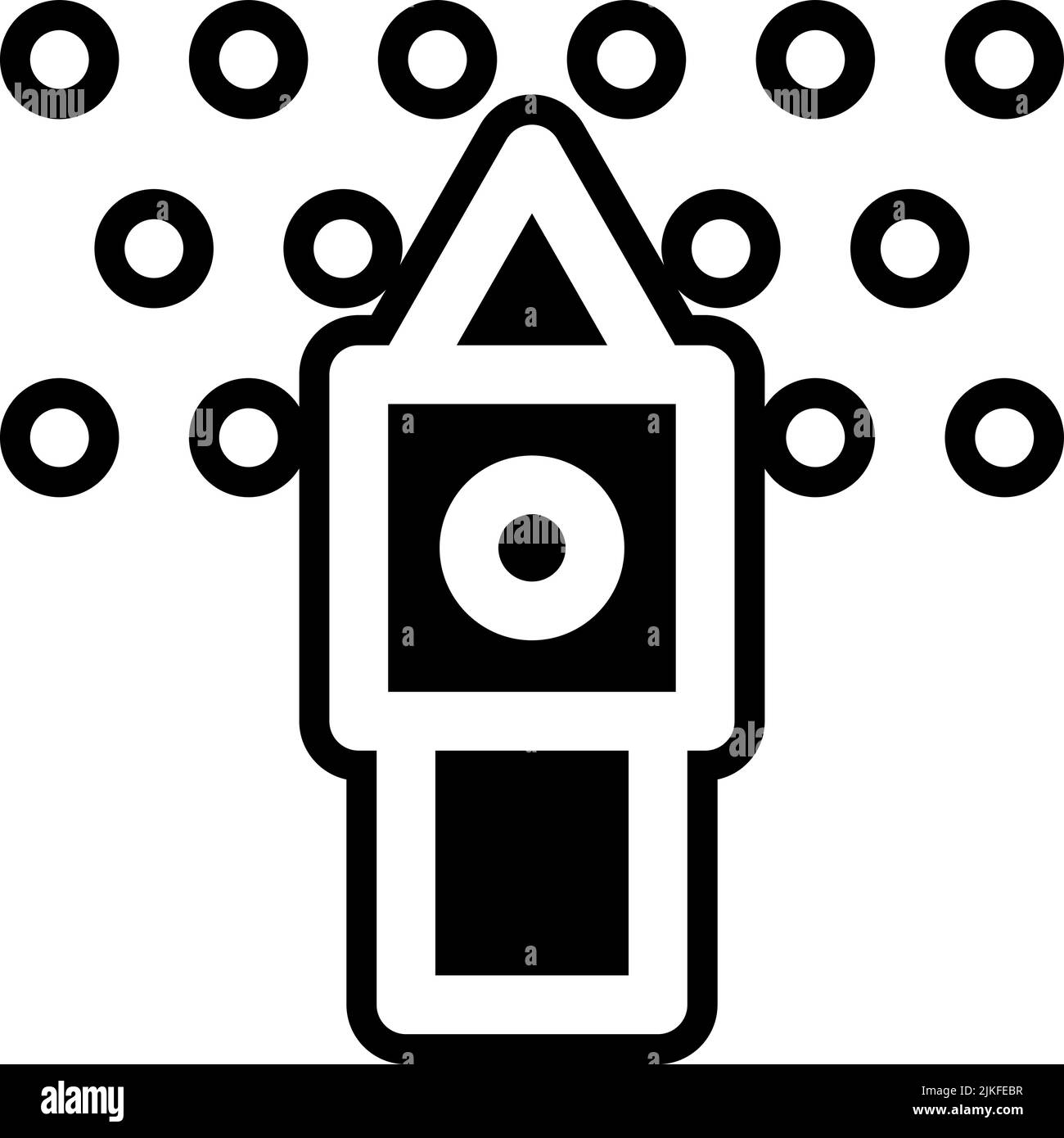 Historic clock structure Stock Vector Images - Alamy