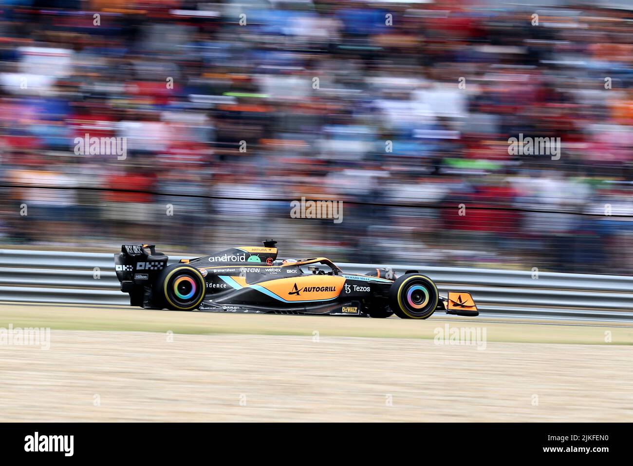 Daniel Ricciardo of McLaren on track during the F1 Grand Prix of ...