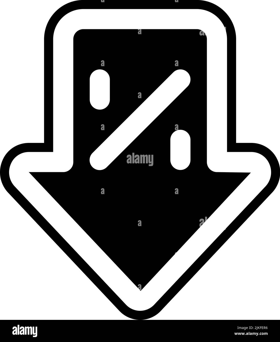 discounts icon black vector illustration Stock Vector Image & Art - Alamy