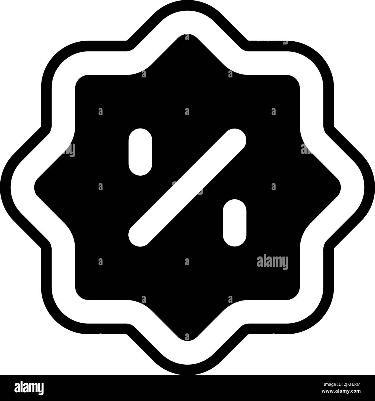 discounts icon black vector illustration Stock Vector Image & Art - Alamy
