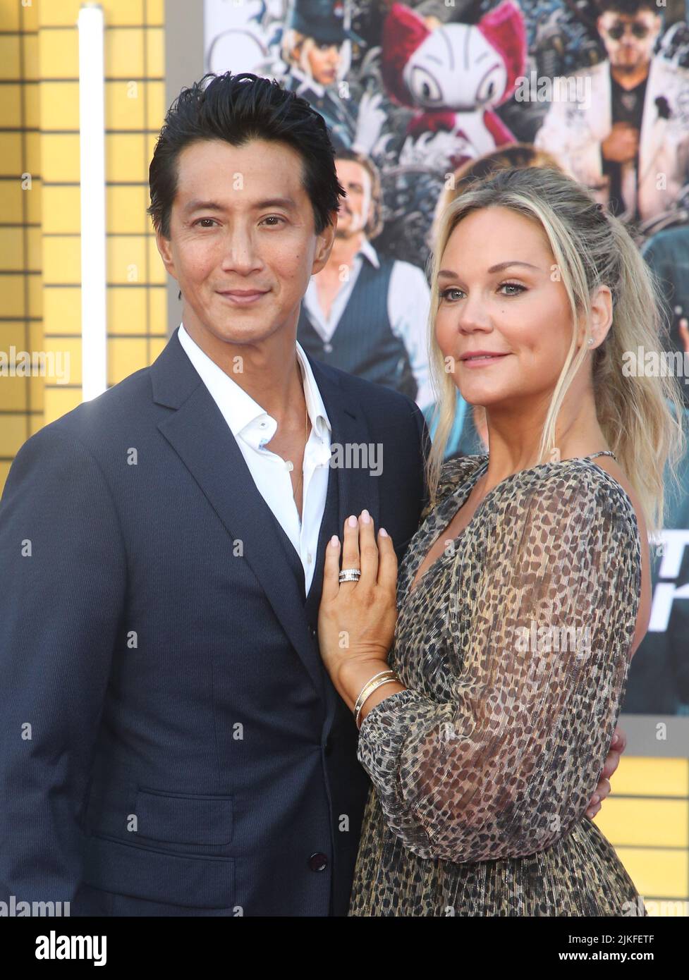 Los Angeles, California, USA. 1st Aug, 2022. Will Yun Lee, Jennifer Birmingham. Los Angeles ...