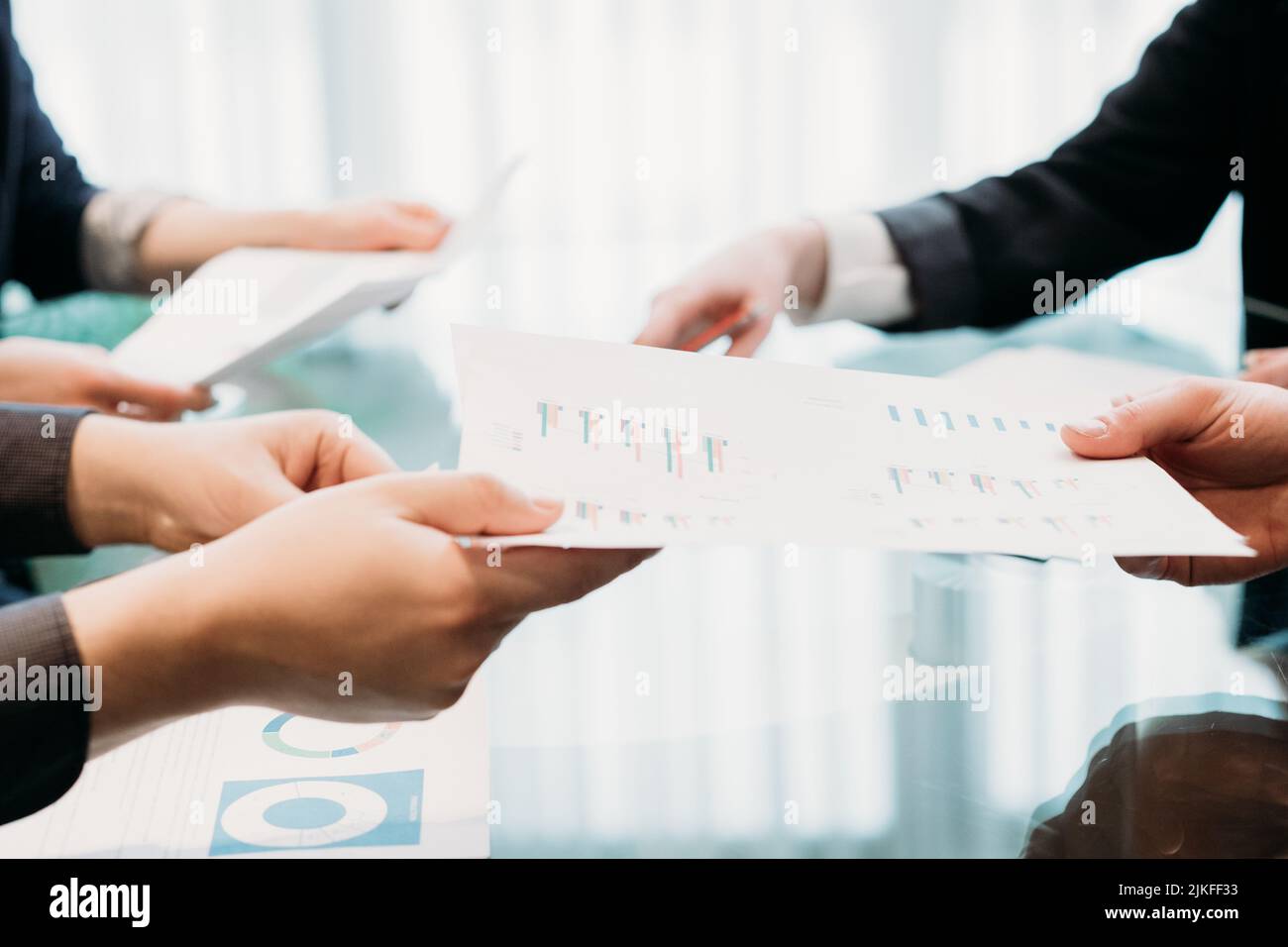 business team communication partner discussion Stock Photo - Alamy