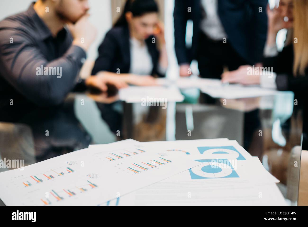 investment business failure statistics papers Stock Photo - Alamy