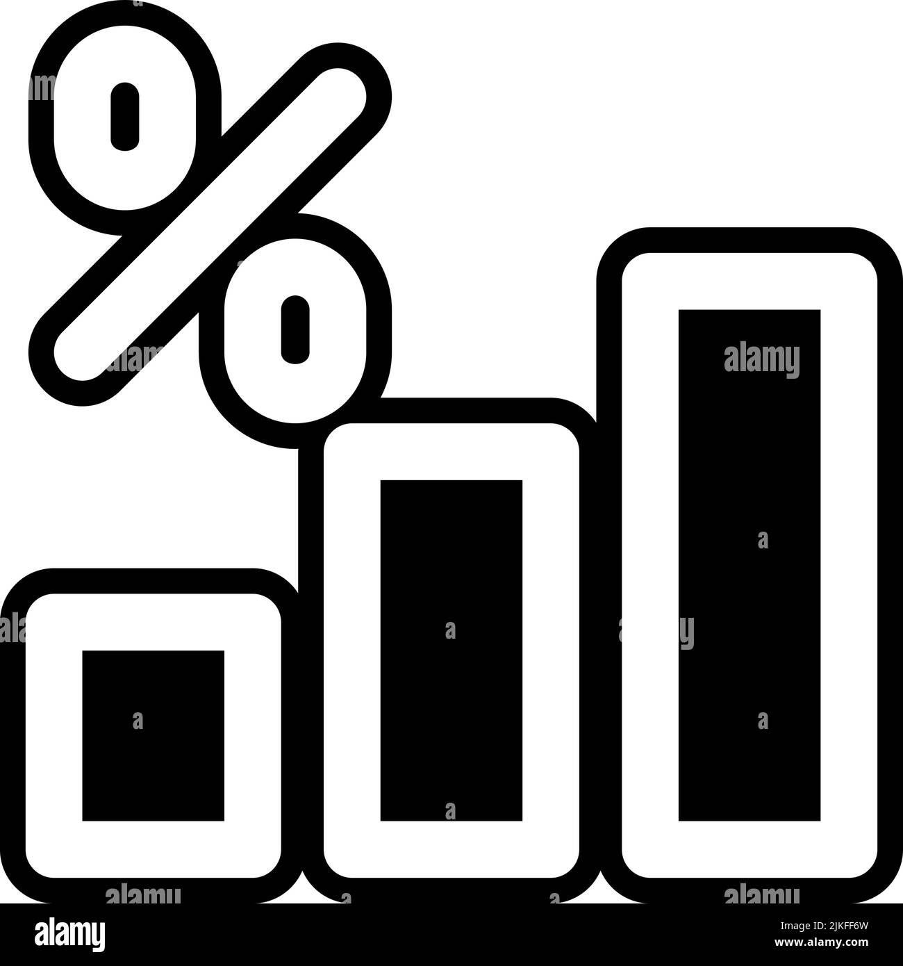 statistical icon black vector illustration Stock Vector Image & Art - Alamy