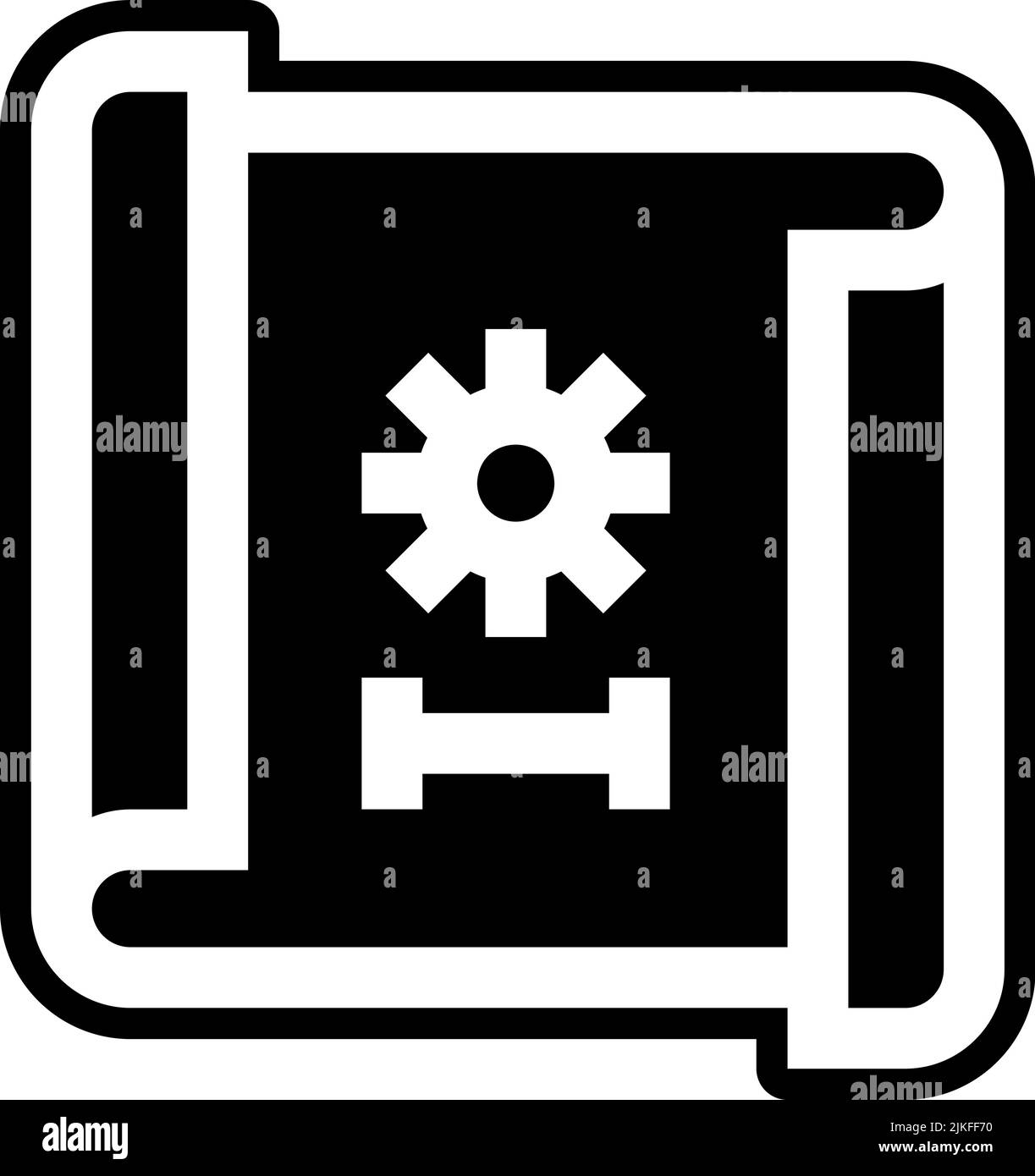 measure icon black vector illustration Stock Vector Image & Art - Alamy