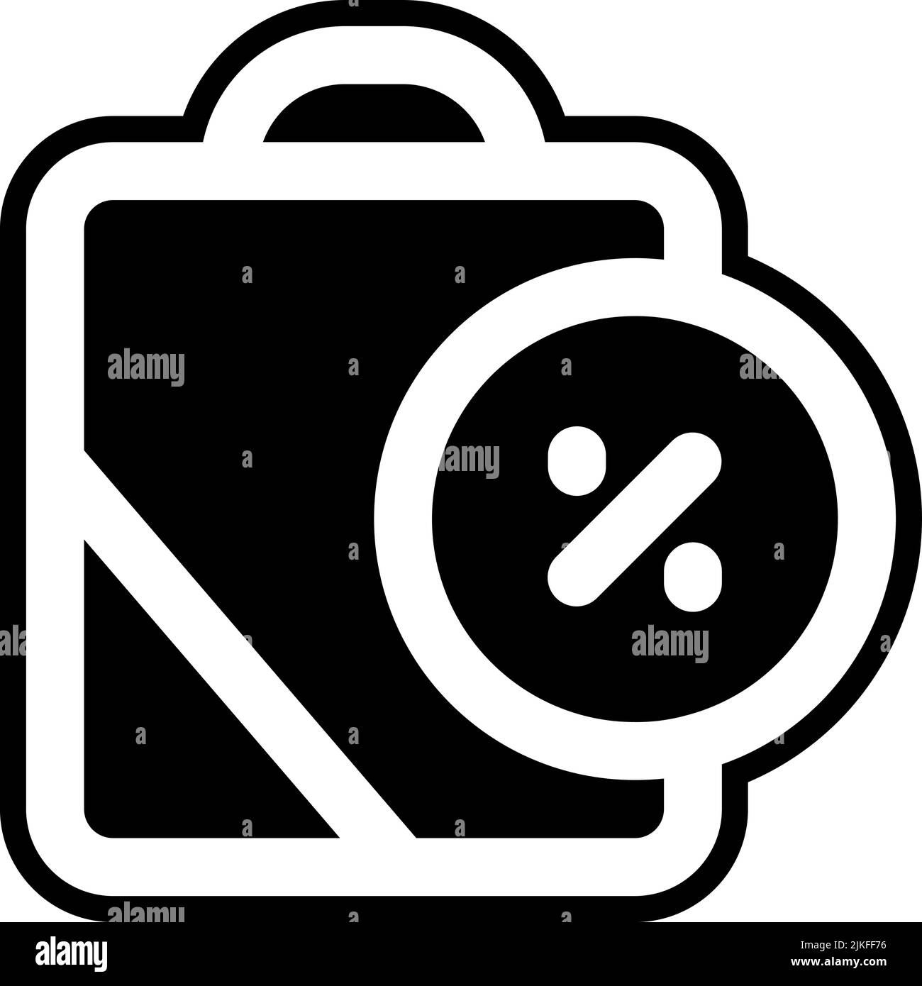 shopping bag icon black vector illustration Stock Vector Image & Art ...