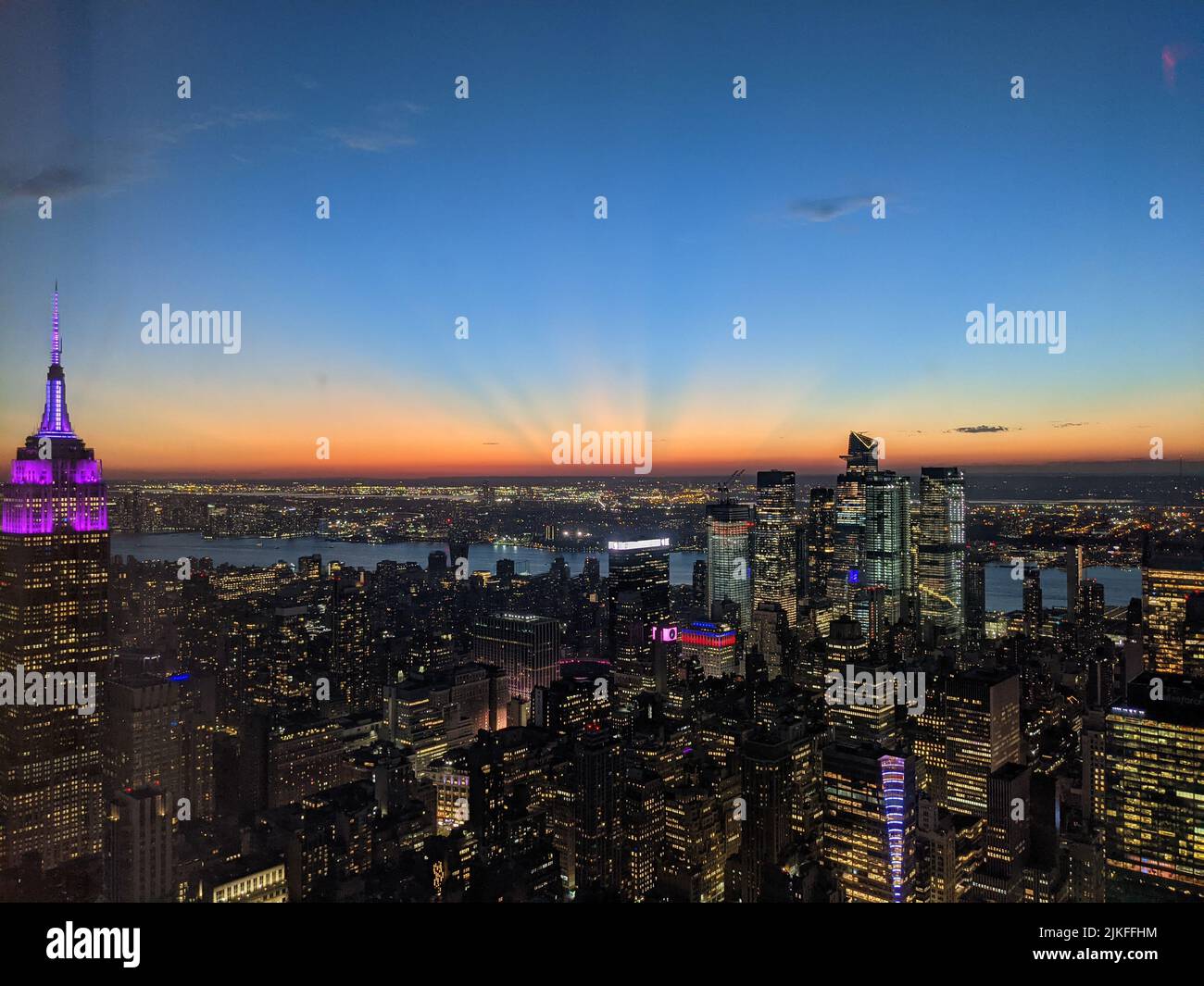 Nyc drone shot hi-res stock photography and images - Alamy