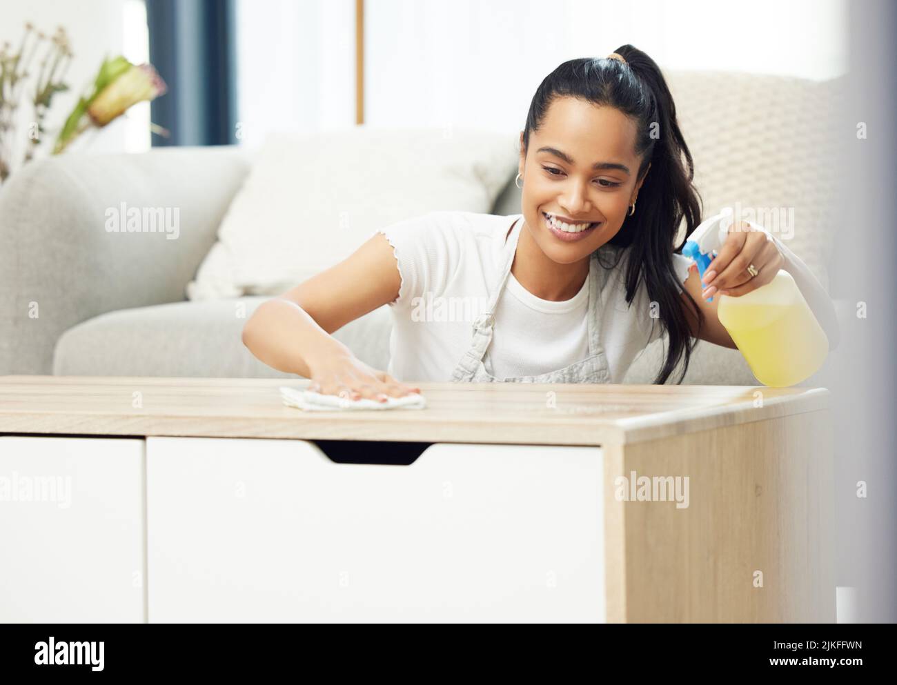 Happy homemaker hi-res stock photography and images - Alamy