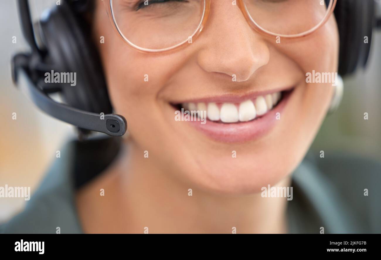 Dedicated to putting a smile on that dial. a businesswoman working in a ...