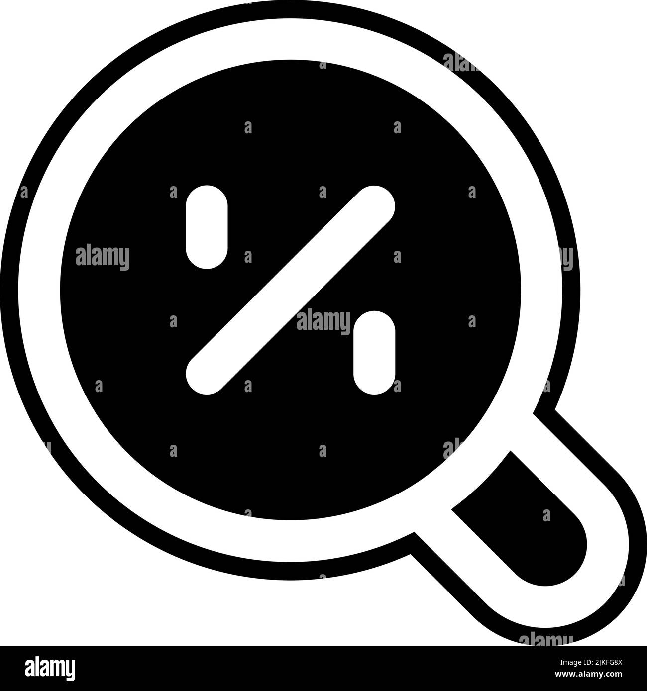 searching icon black vector illustration Stock Vector Image & Art - Alamy