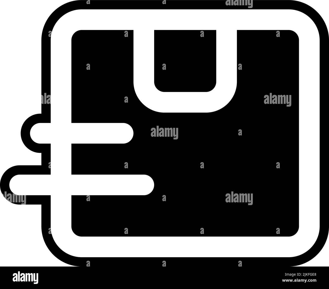 delivery box icon black vector illustration Stock Vector Image & Art ...