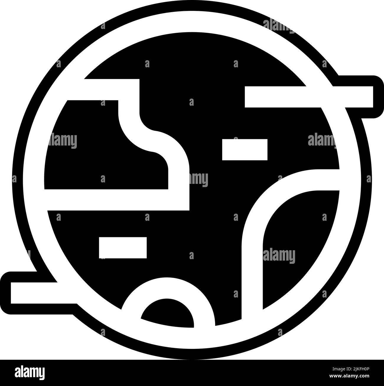 world icon black vector illustration Stock Vector Image & Art - Alamy