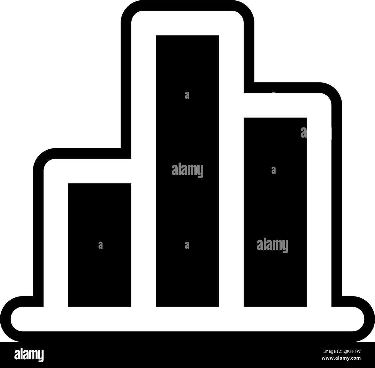 analysis icon black vector illustration Stock Vector Image & Art - Alamy