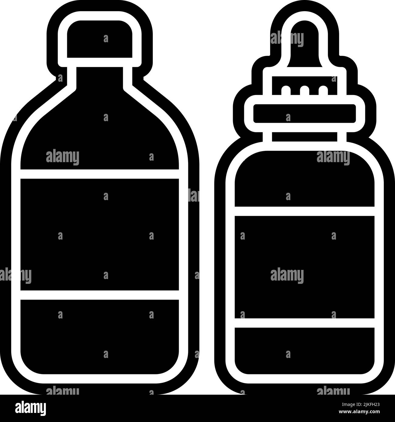 booster icon black vector illustration Stock Vector Image & Art - Alamy