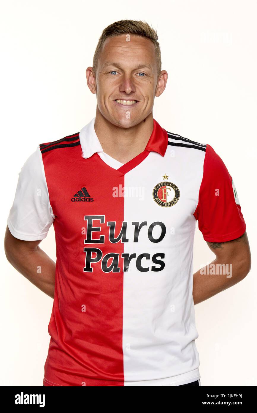 Rotterdam - Jens Toornstra of Feyenoord during the portrait session on 22 July 2022 in Rotterdam ...