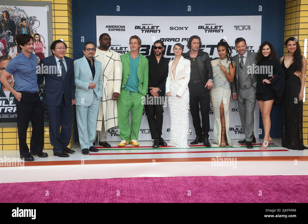 Los Angeles, California, USA. 1st Aug, 2022. Logan Lerman, Masi Oka ...