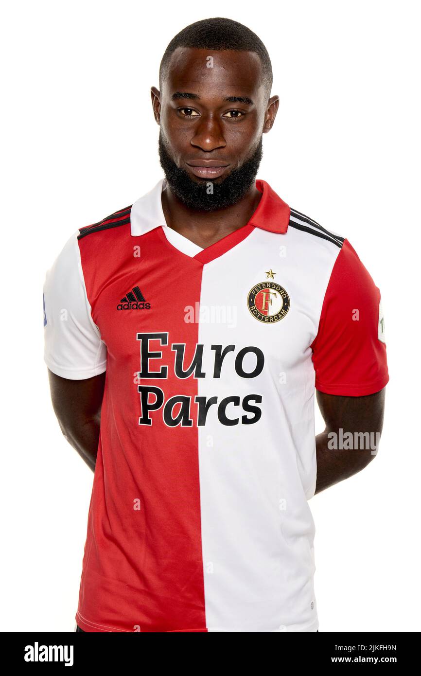 Rotterdam - Lutsharel Geertruida of Feyenoord during the portrait ...