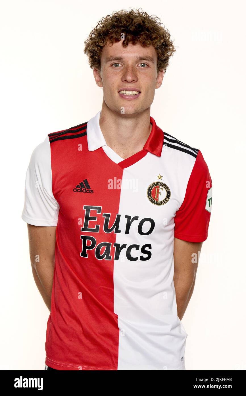 Rotterdam - Mats Wieffer of Feyenoord during the portrait session on 22 ...
