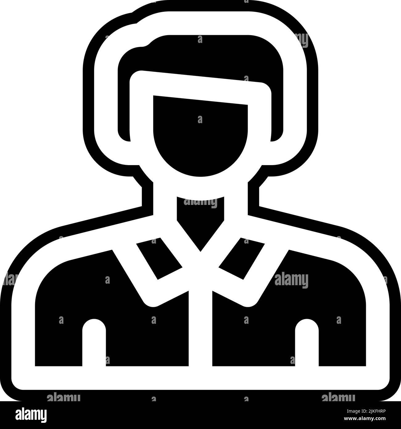 teacher icon black vector illustration Stock Vector Image & Art - Alamy
