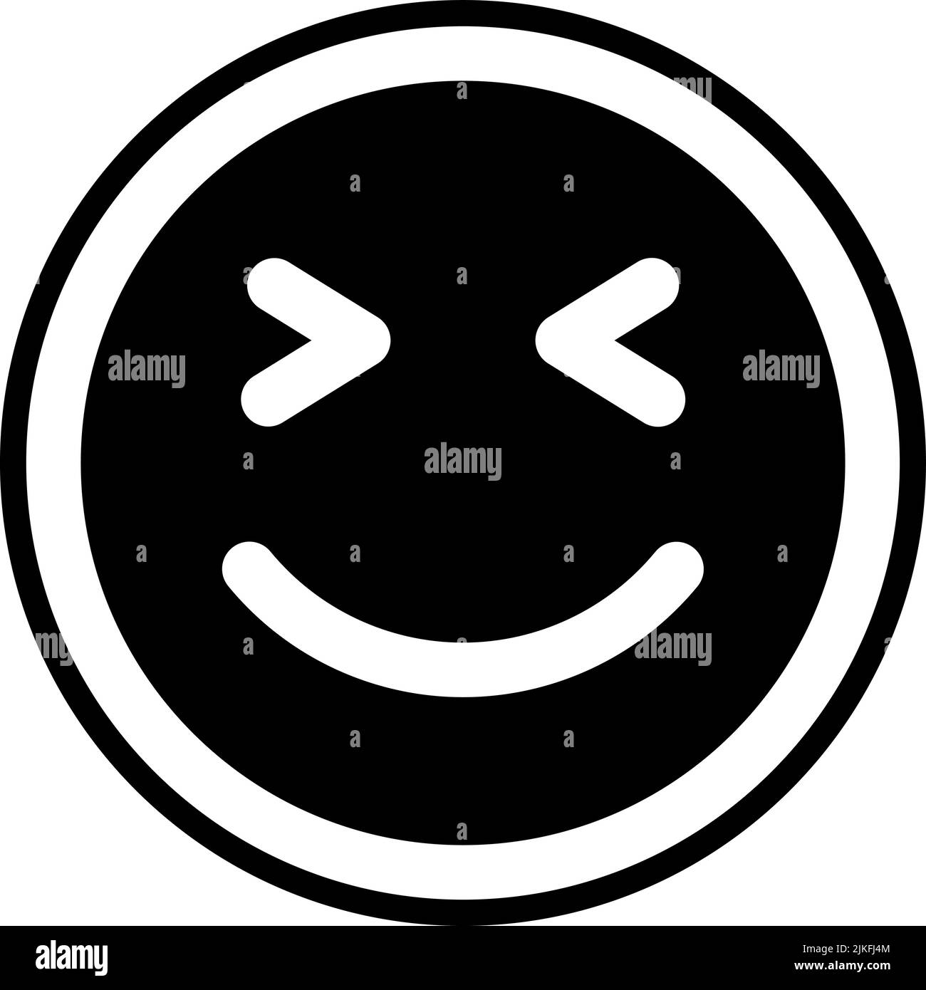 delight icon black vector illustration Stock Vector Image & Art - Alamy