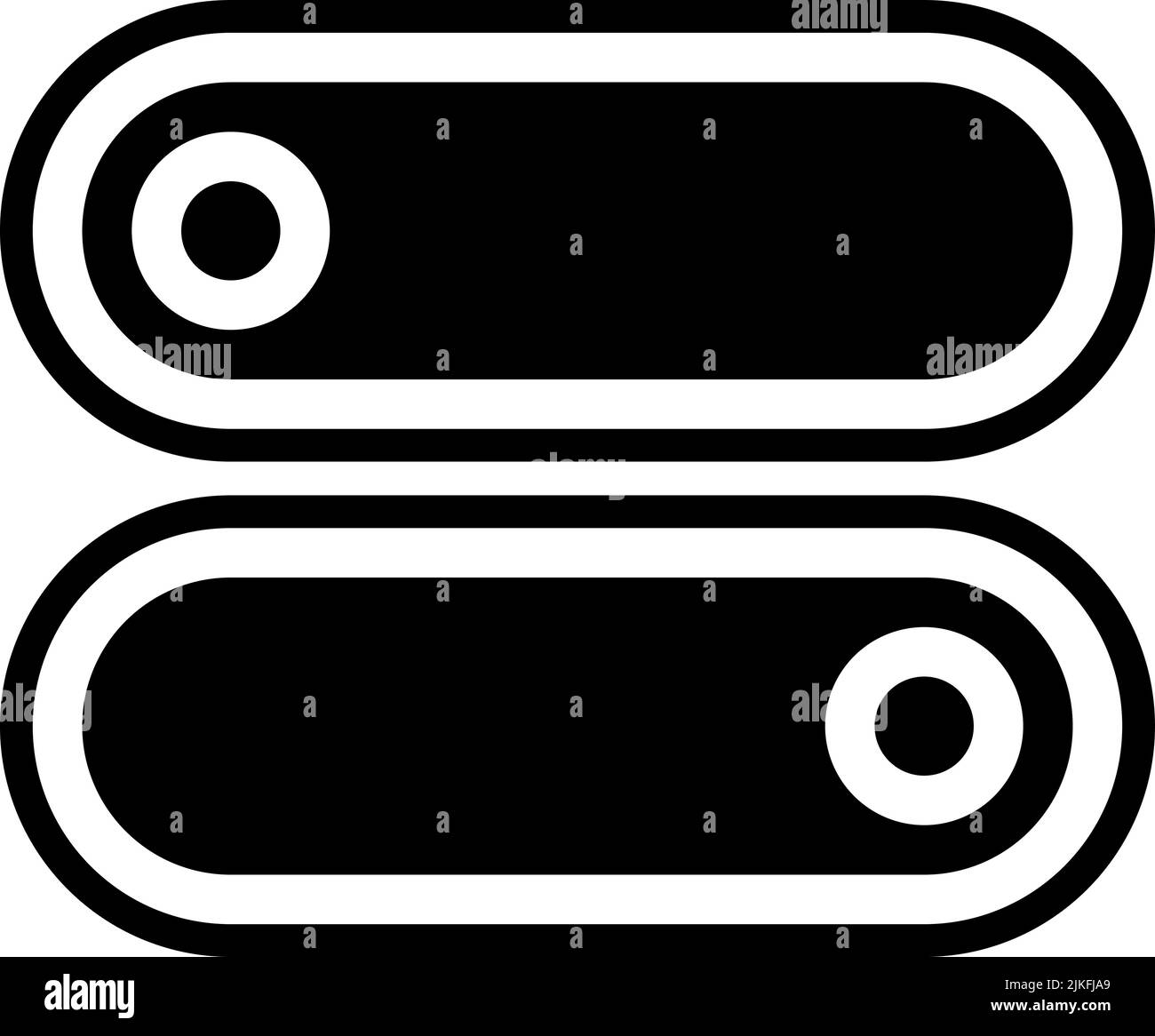 options icon black vector illustration Stock Vector Image & Art - Alamy