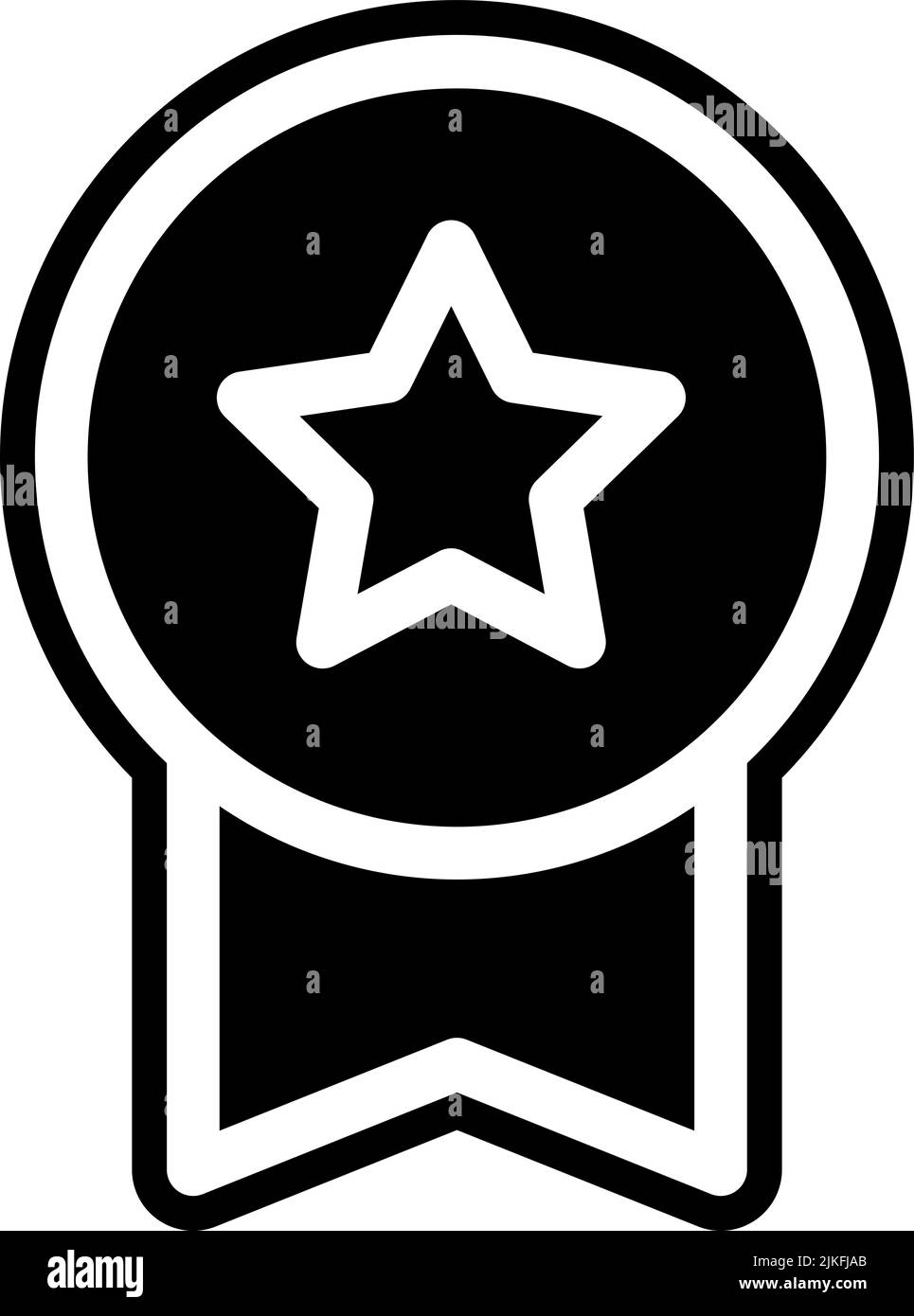 reward icon black vector illustration Stock Vector Image & Art - Alamy