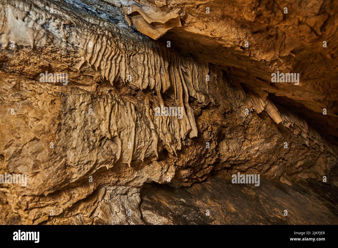 Very old cave with beautiful speleothemes inside Stock Photo - Alamy