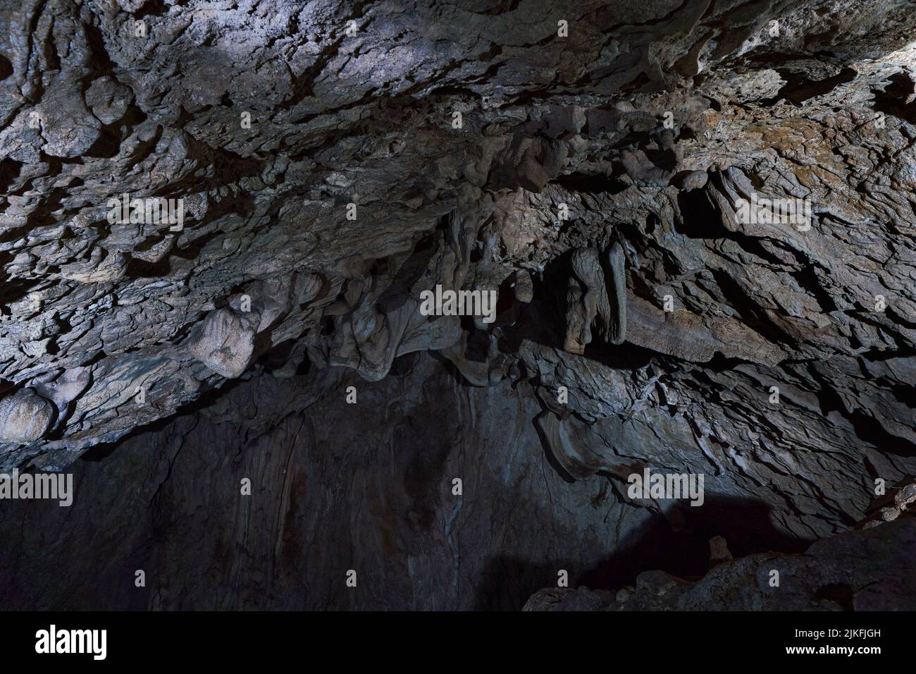 Very old cave with beautiful speleothemes inside Stock Photo - Alamy