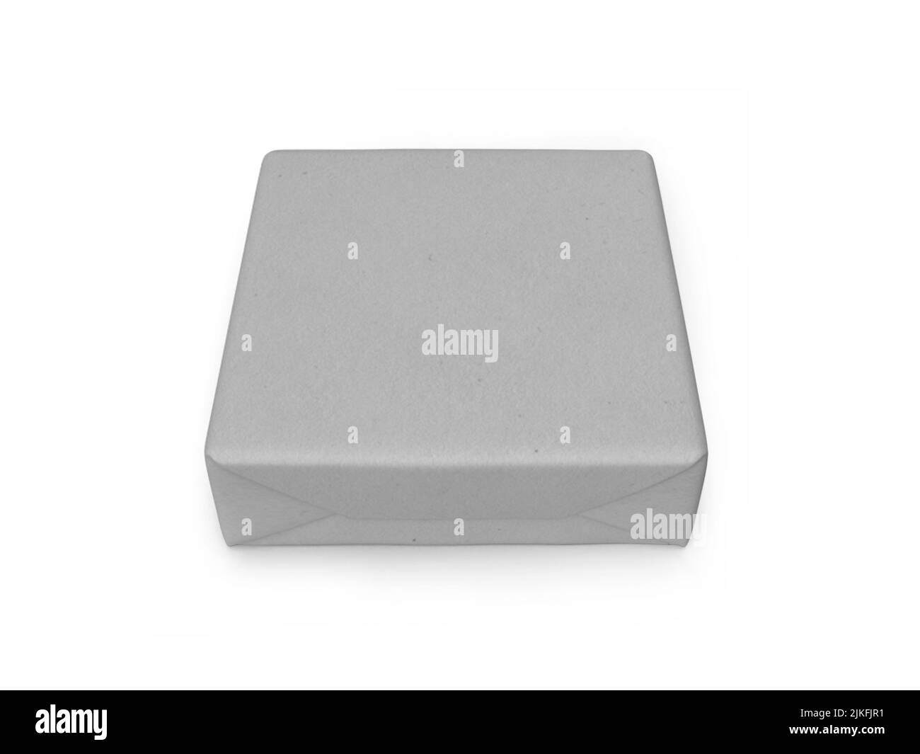 Small Box Packaging 3D Illustration Mockup Scene on Isolated Background ...